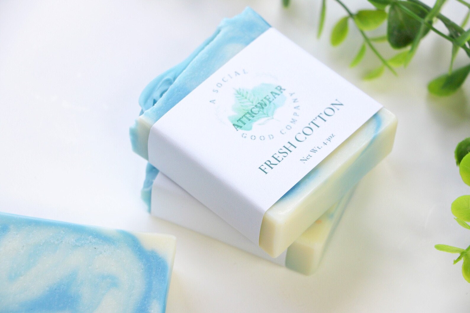 Fresh Cotton Soap Bar Cold Process Soap Fresh Cotton Artisan | Etsy