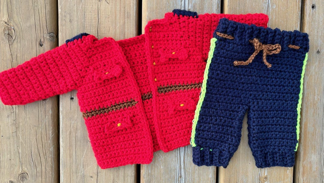 Crochet Baby RCMP Gear PDF Pattern - Etsy