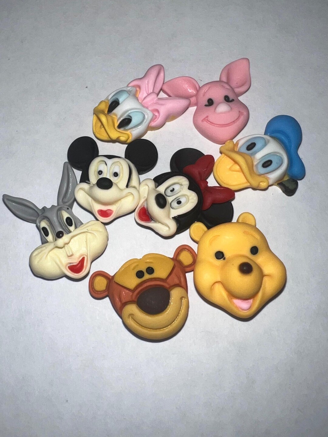 Cartoon Character Head Charms - Etsy