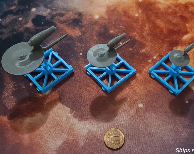 UFP Starship Miniature - Kelvin Class TMP (star Trek - Attack Wing ...