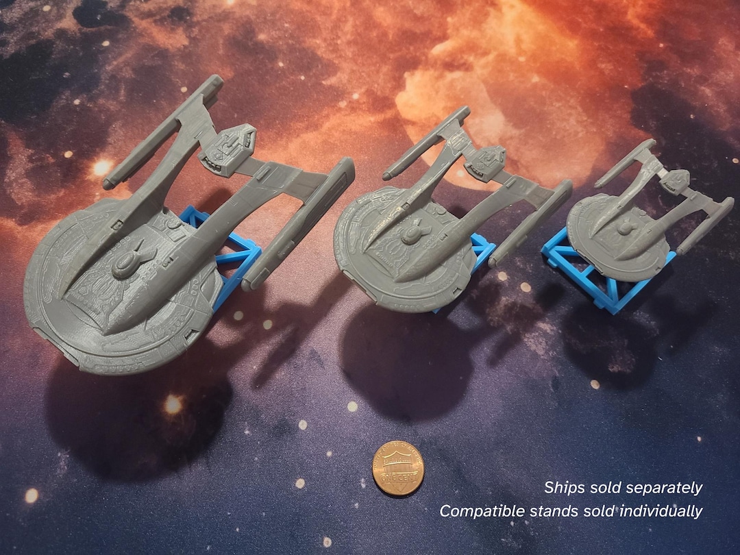 UFP Starship Miniature - Akira Class (star Trek - Attack Wing/alliance ...