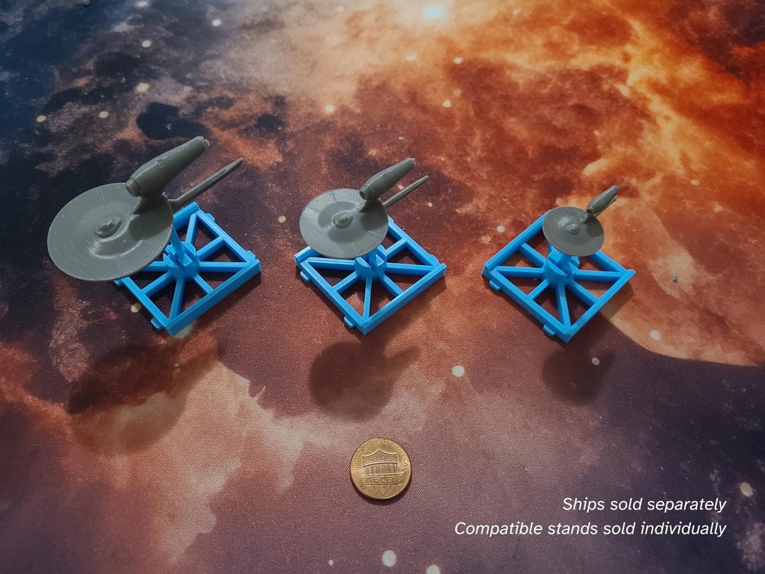 UFP Starship Miniature - Kelvin Class TMP (star Trek - Attack Wing ...