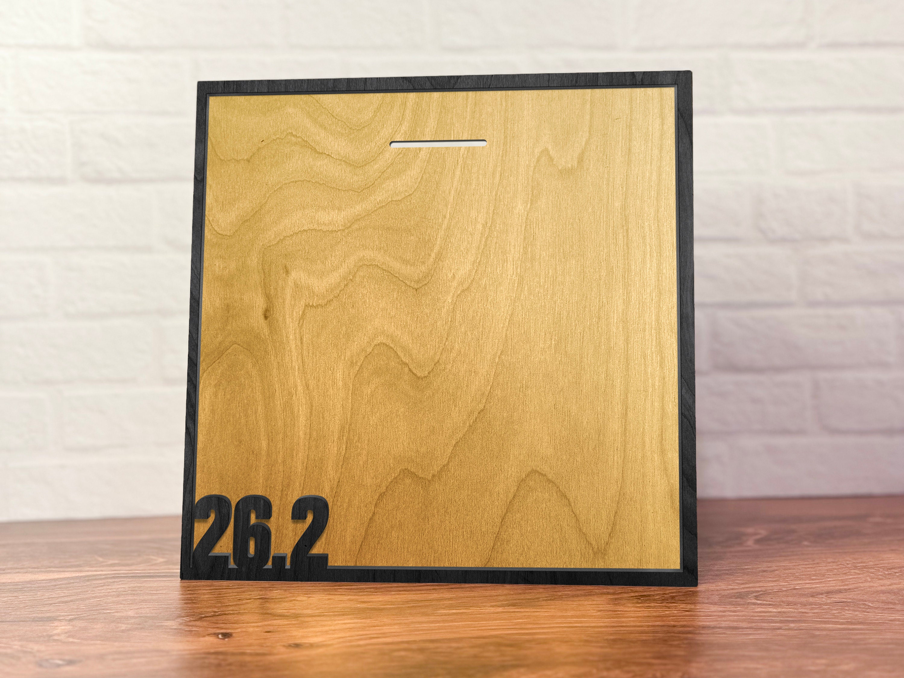 Marathon Medal Wooden Layered Display - Race Medal Display 26.2 - Etsy