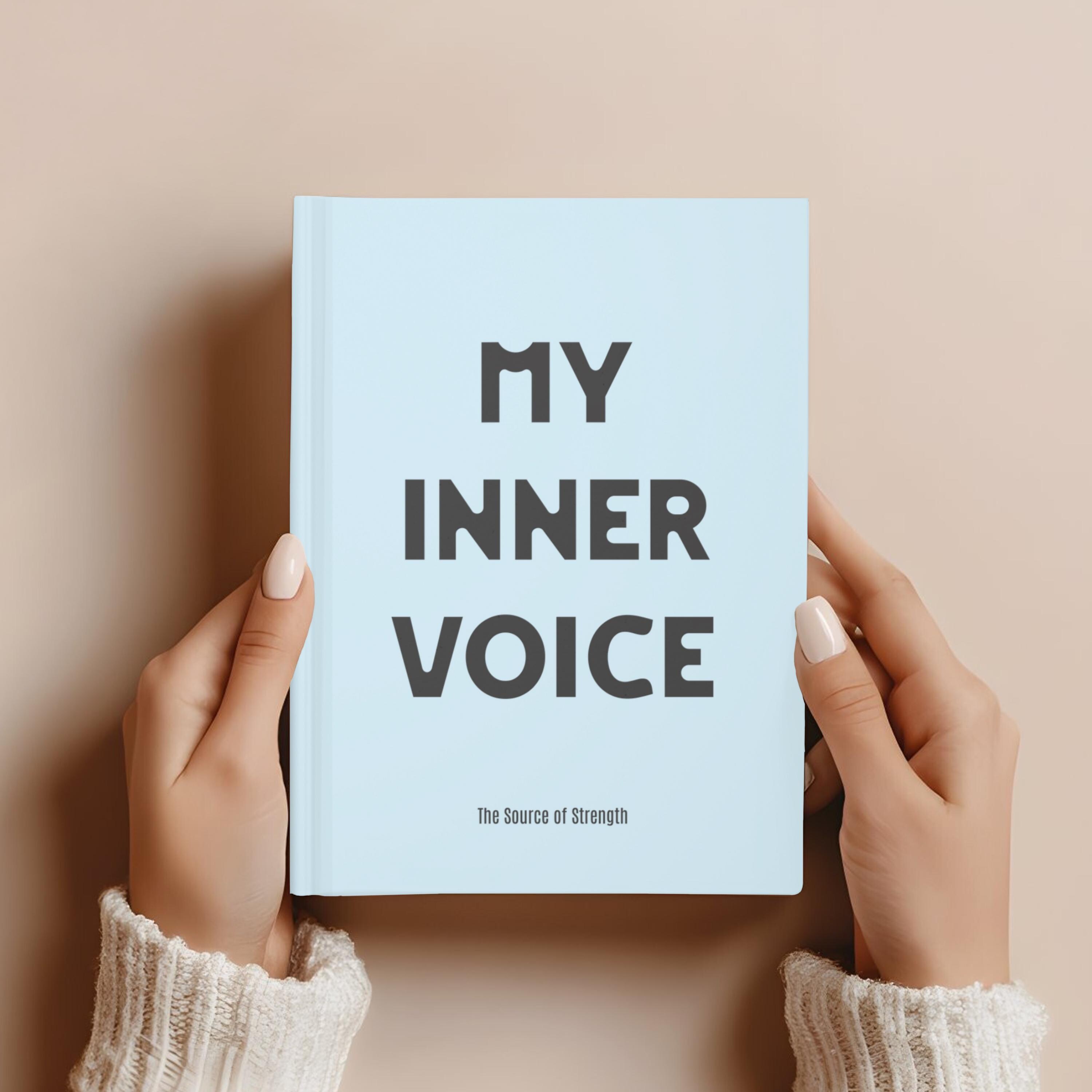 Blue Journal: My Inner Voice Strength, Self-reflection Notebook - Etsy