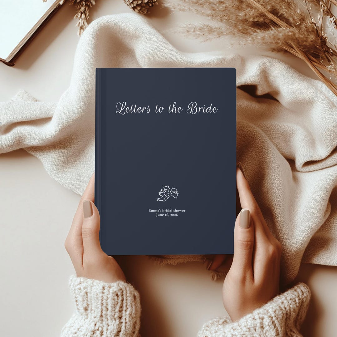 Personalized Letters to the Bride Book: Bridal Shower Keepsake Gift - Etsy