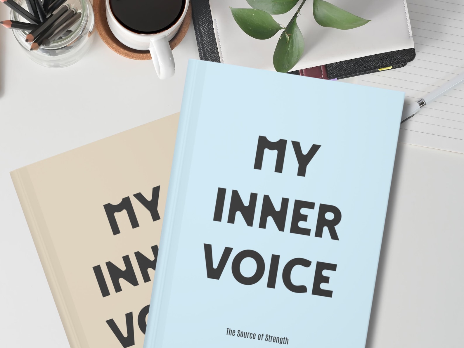 Blue Journal: My Inner Voice Strength, Self-reflection Notebook - Etsy