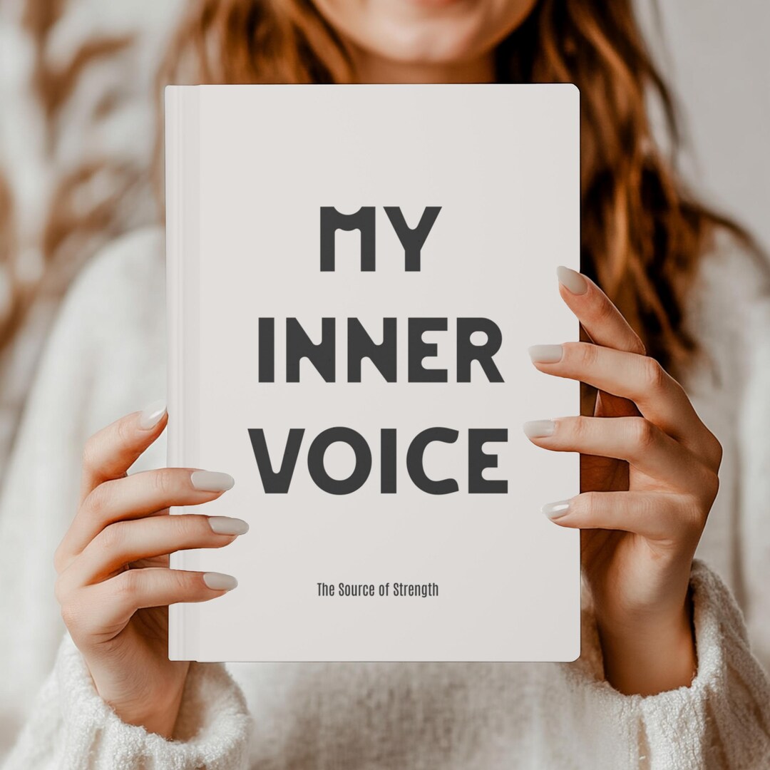 My Inner Voice Journal: Warm Gray Minimalist Notebook - Etsy