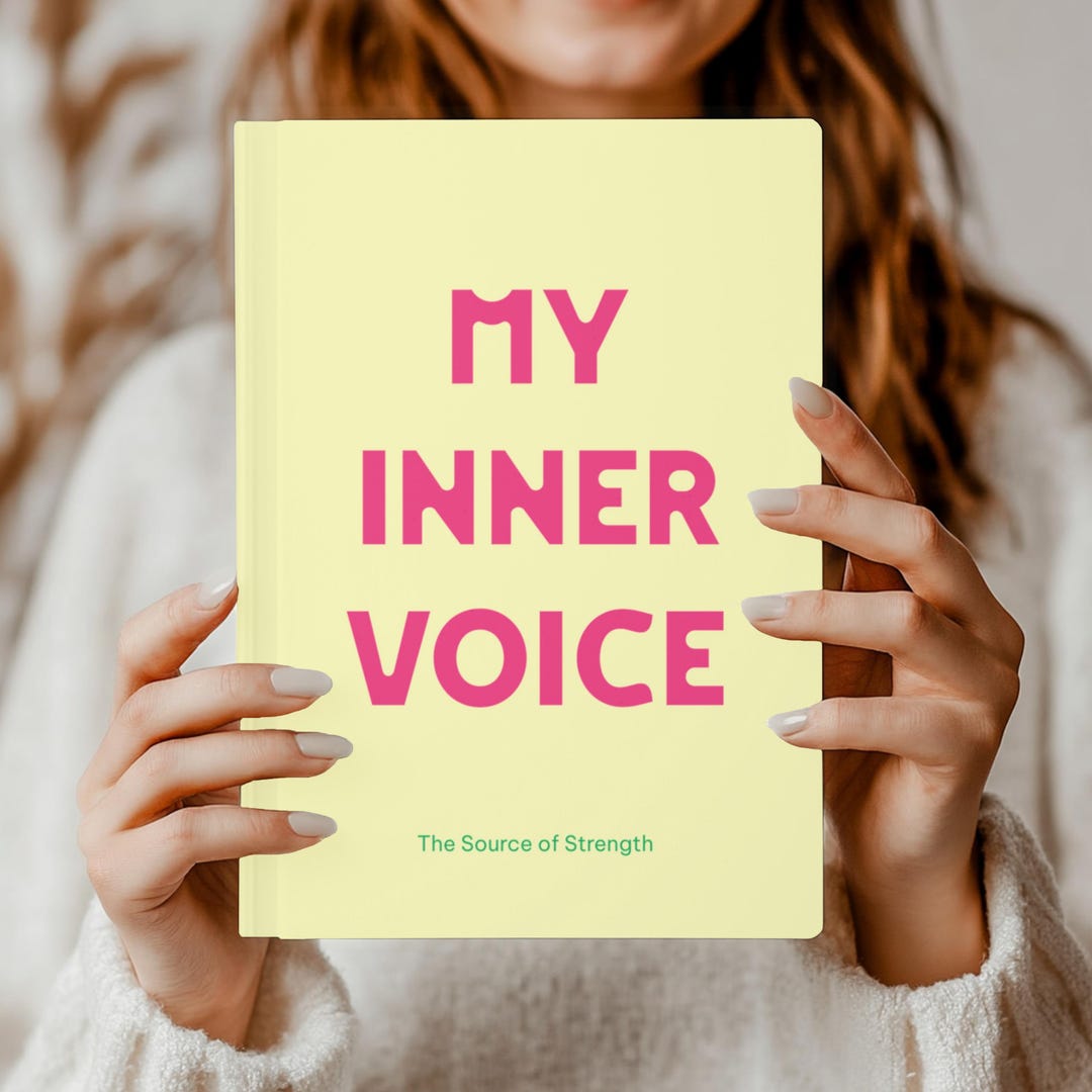 Light Lemon Journal: My Inner Voice Strength Notebook - Etsy