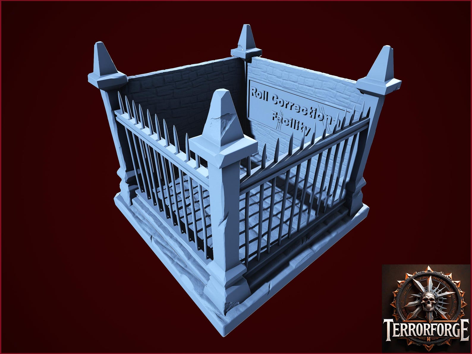 Dice Jail STL: Roll Correctional Facility, Dnd Tabletop (3D Print File ...