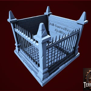 Dice Jail STL: Roll Correctional Facility, Dnd Tabletop (3D Print File ...