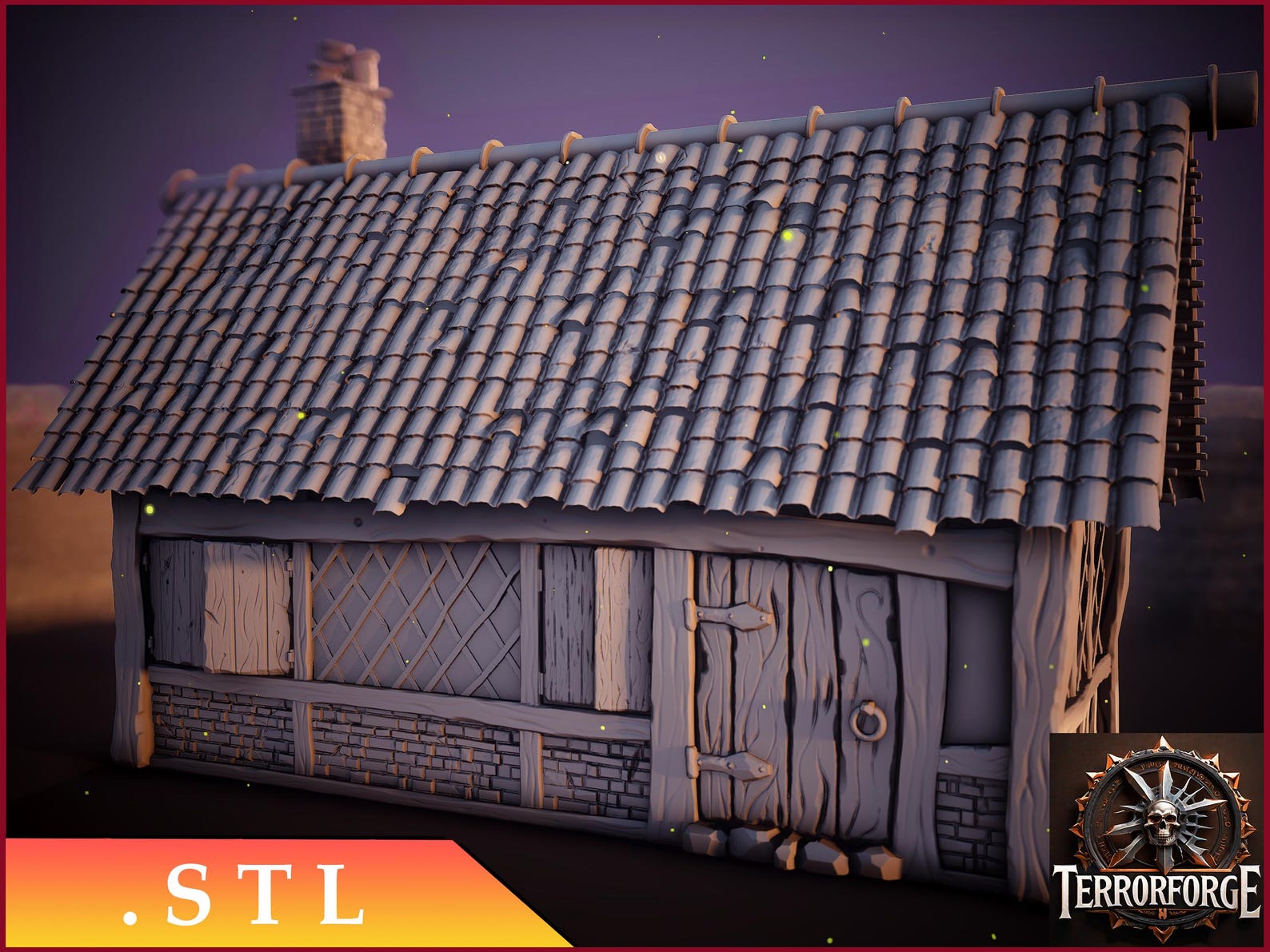 Fantasy Cottage | STL Print File | 3D Printing | Dnd Accessories | 3D ...