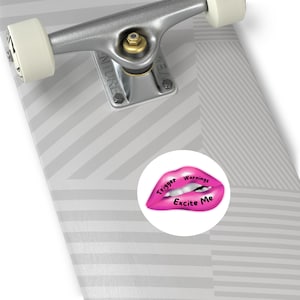 Trigger Warning Round Stickers, Indoor\outdoor - Etsy