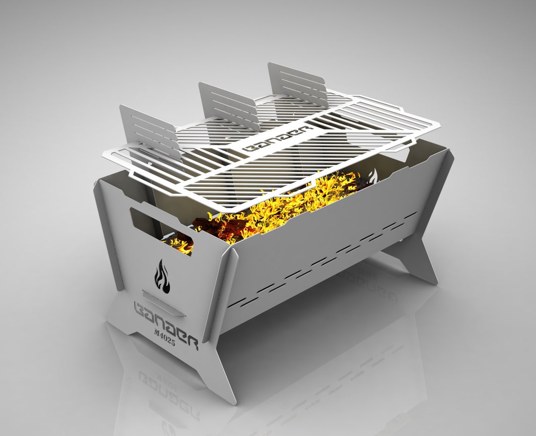 Grill, Barbecue, Bbq, Cnc, Laser Cut, Plasma,camp, Outdoor, Digital Art ...