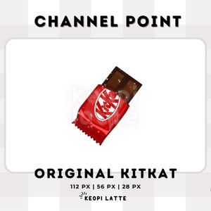Twitch Channel Point - Original Kitkat - Etsy