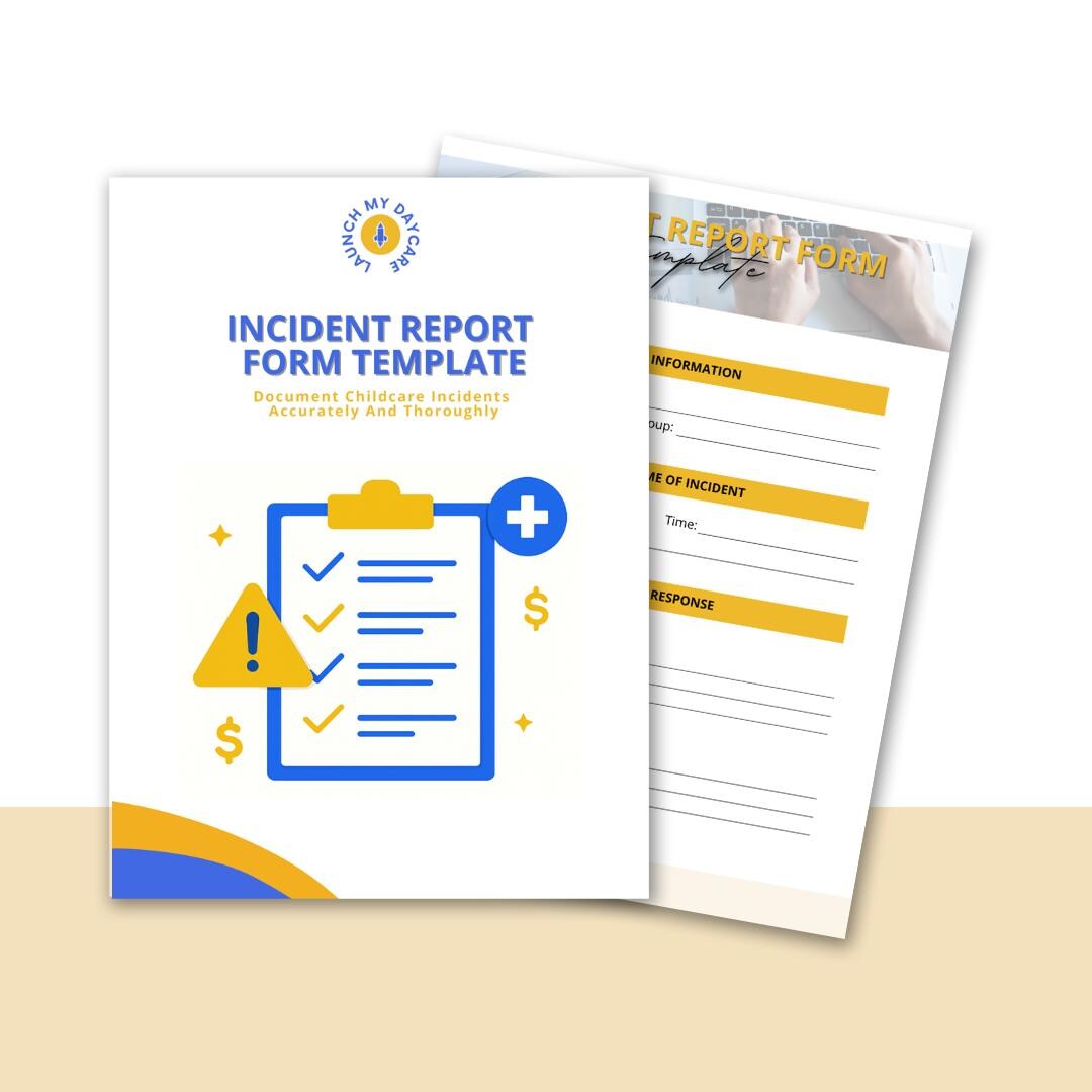 Incident Report Form Template – Printable Childcare Injury and Behavior ...