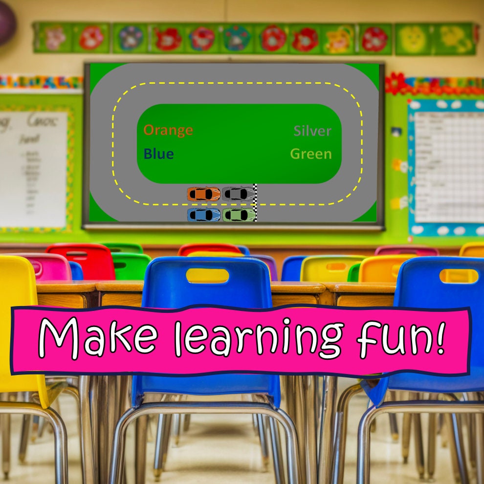 Powerpoint Game Scoreboard for All Ages: Racin' Review (with Cars ) - Etsy