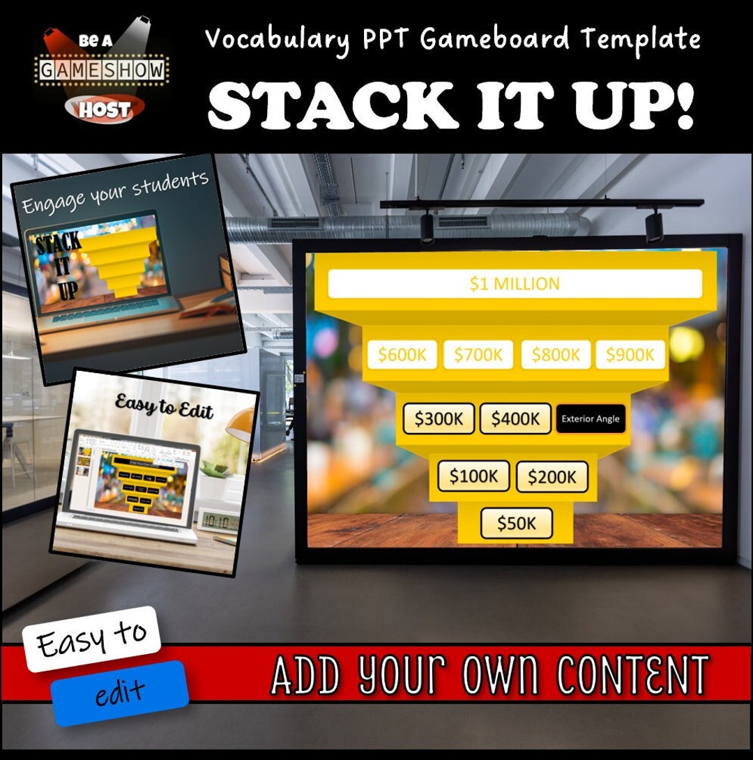 Powerpoint Concept Review Game Template - Etsy