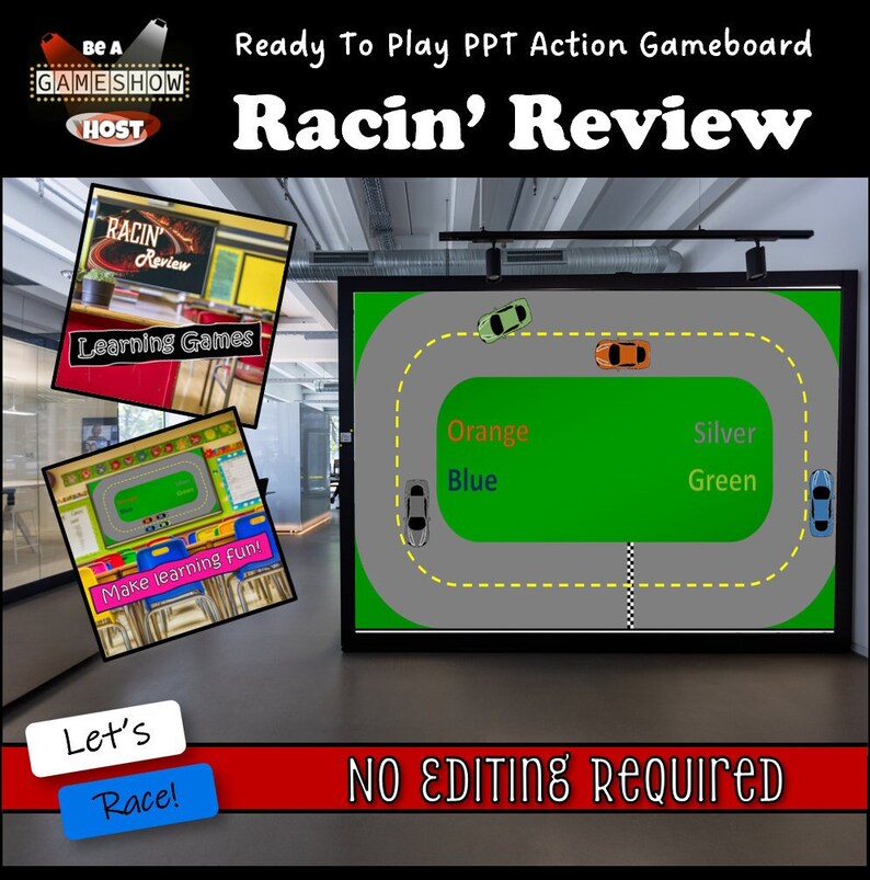 Powerpoint Game Scoreboard for All Ages: Racin' Review (with Cars ) - Etsy