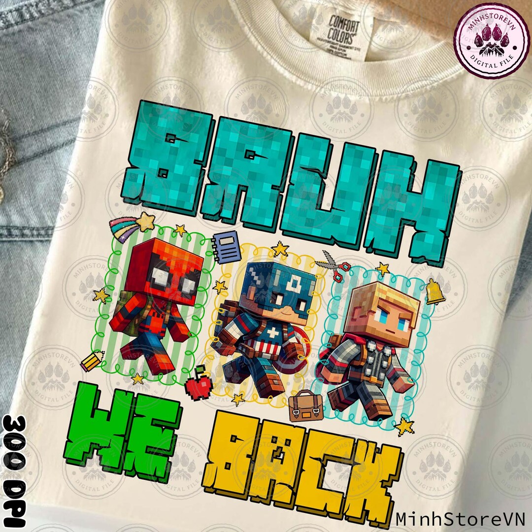 School Boys Png, Superhero Back to School Png, Cartoon First Day of ...