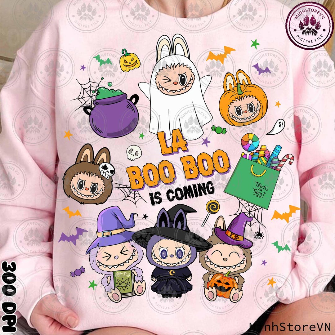 Boo Boo Cartoon Halloween Png, Spooky Cute Doll Png, Monster Doll ...
