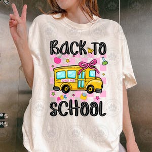 School Bus Png, Kids Back to School Png, Boy/girl Back to School Png ...
