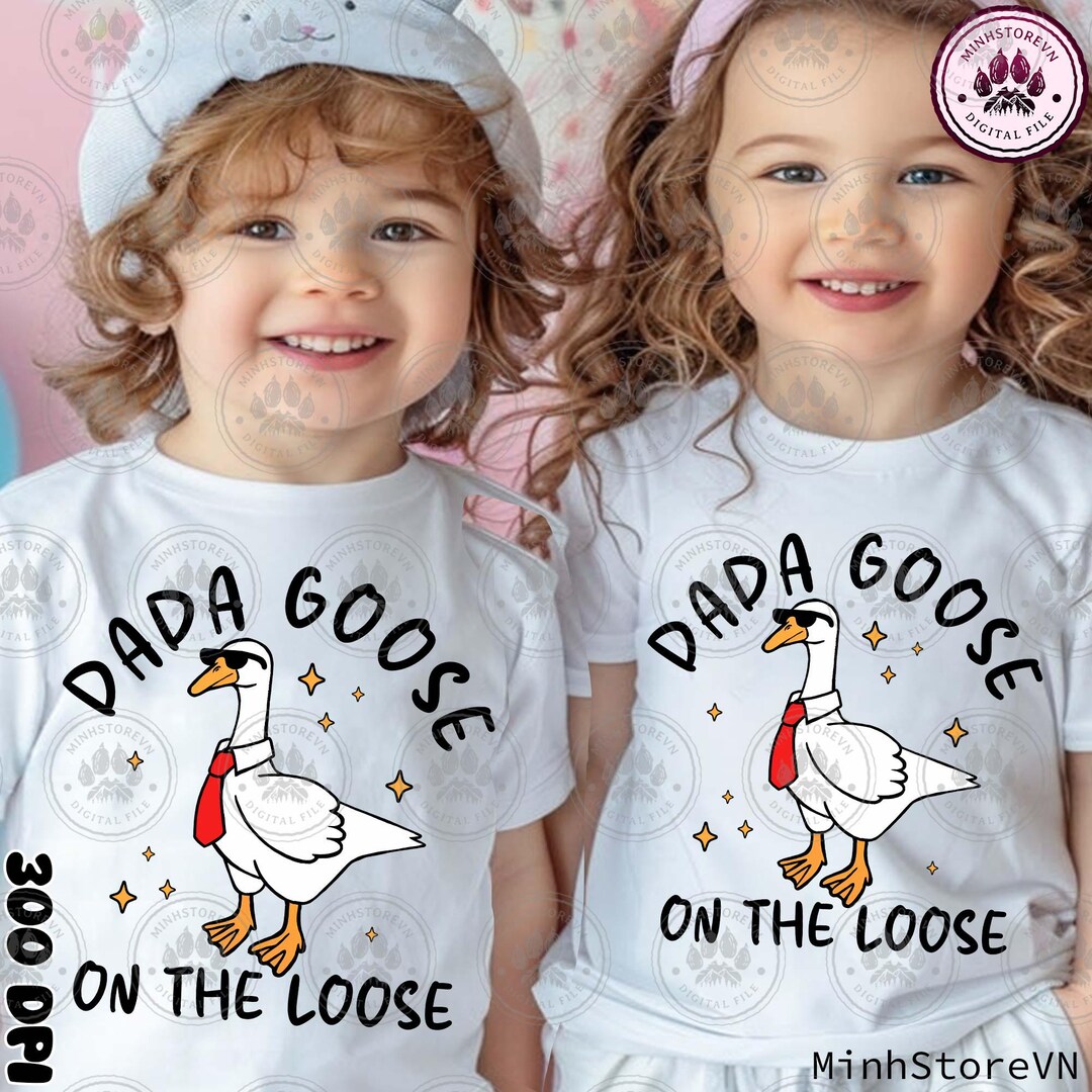 Silly Goose Png, Dad Goose on the Loose PNG, Sarcastic Dad Goose Png ...