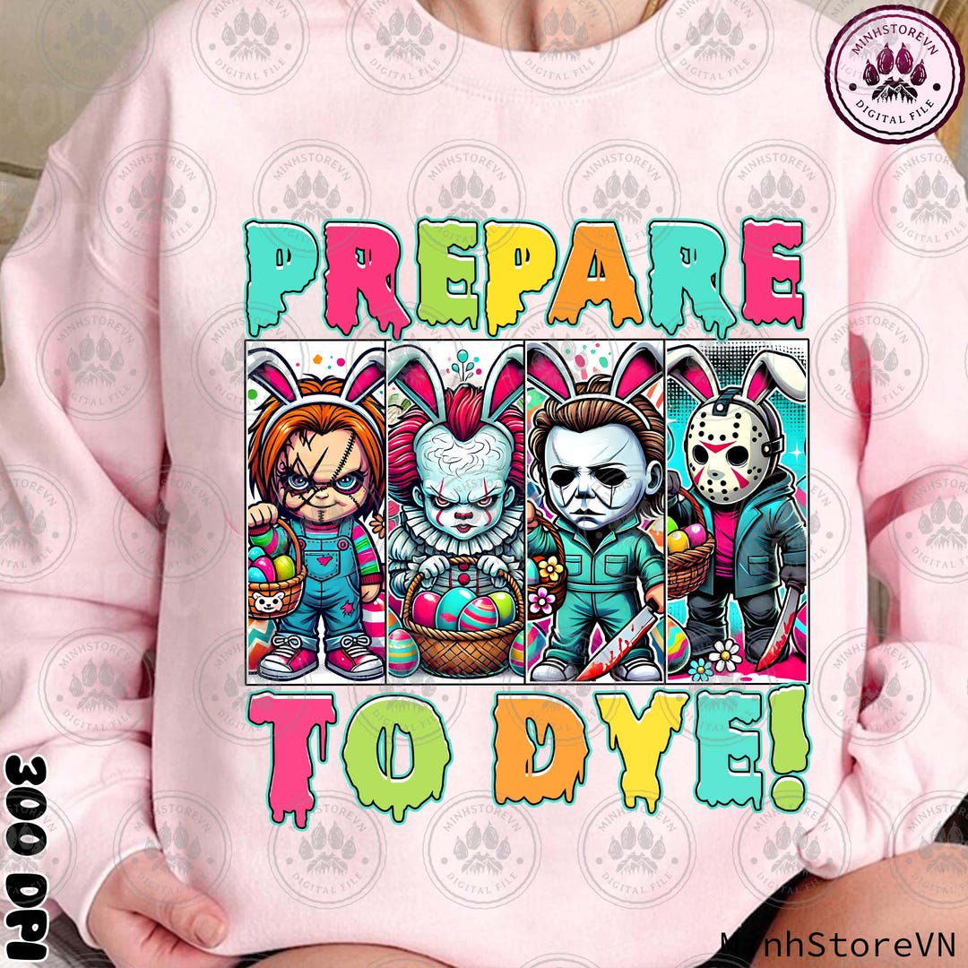 Retro Easter Png, Easter Peep Png, Prepare to Dye Killer Easter Chibi ...