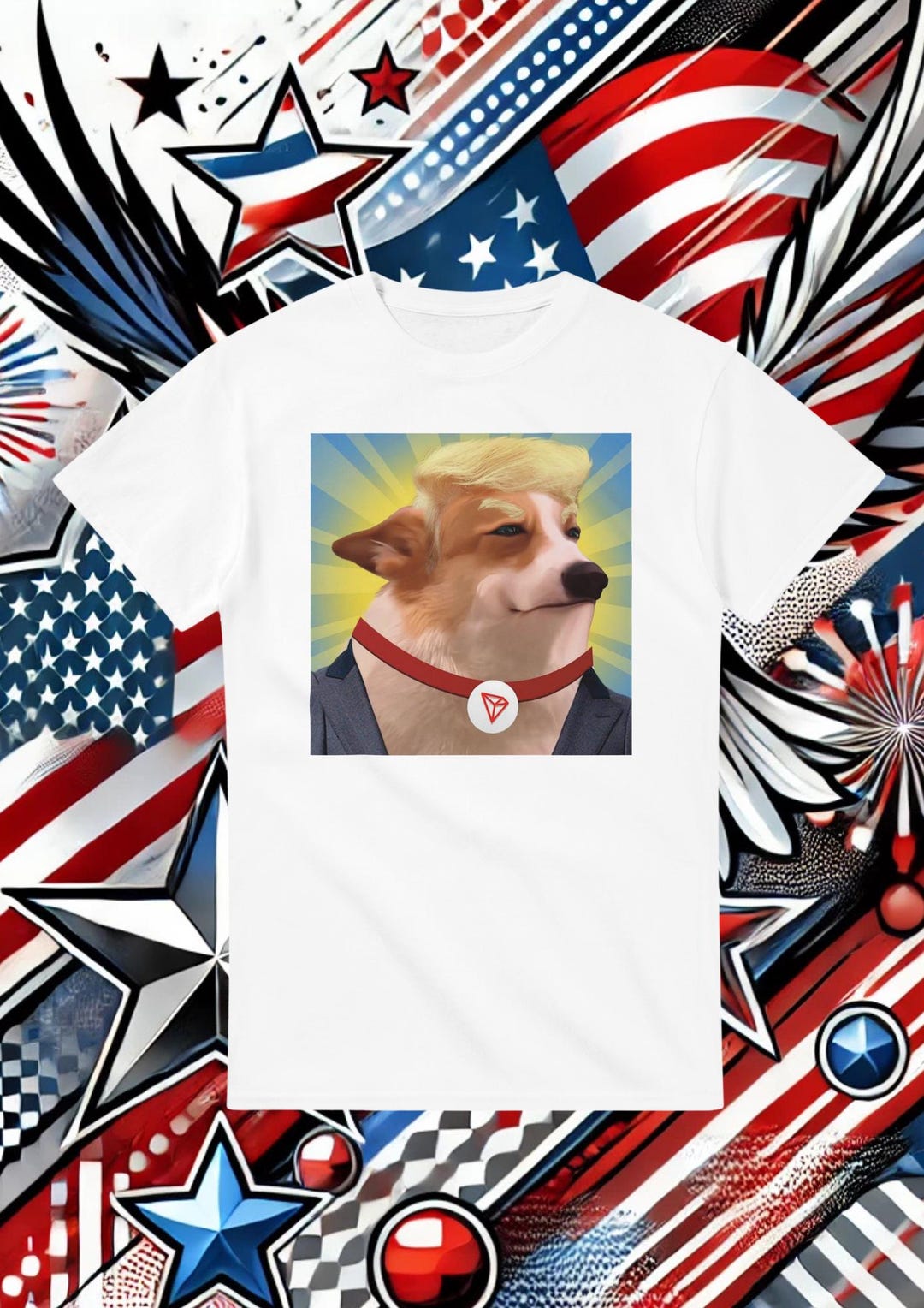Trump Dog Meme T-shirt the Ultimate Corgi Commander - Etsy