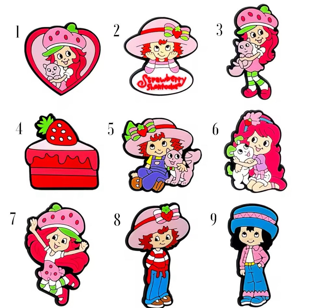 Strawberry Shortcake Croc Charm Viral Trendy Cool Girly Pink Charms by ...