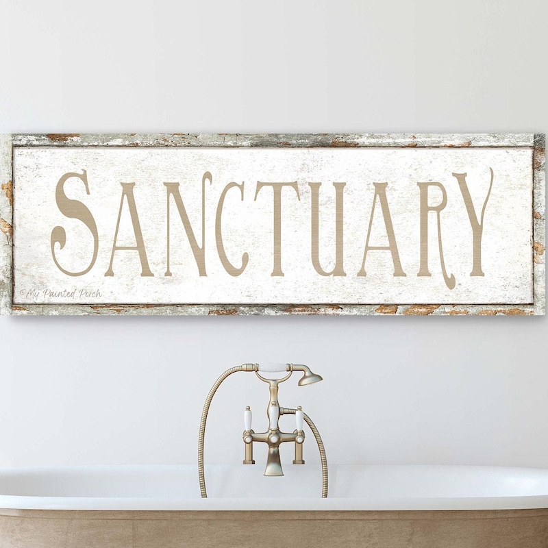 Sanctuary Sign - Etsy