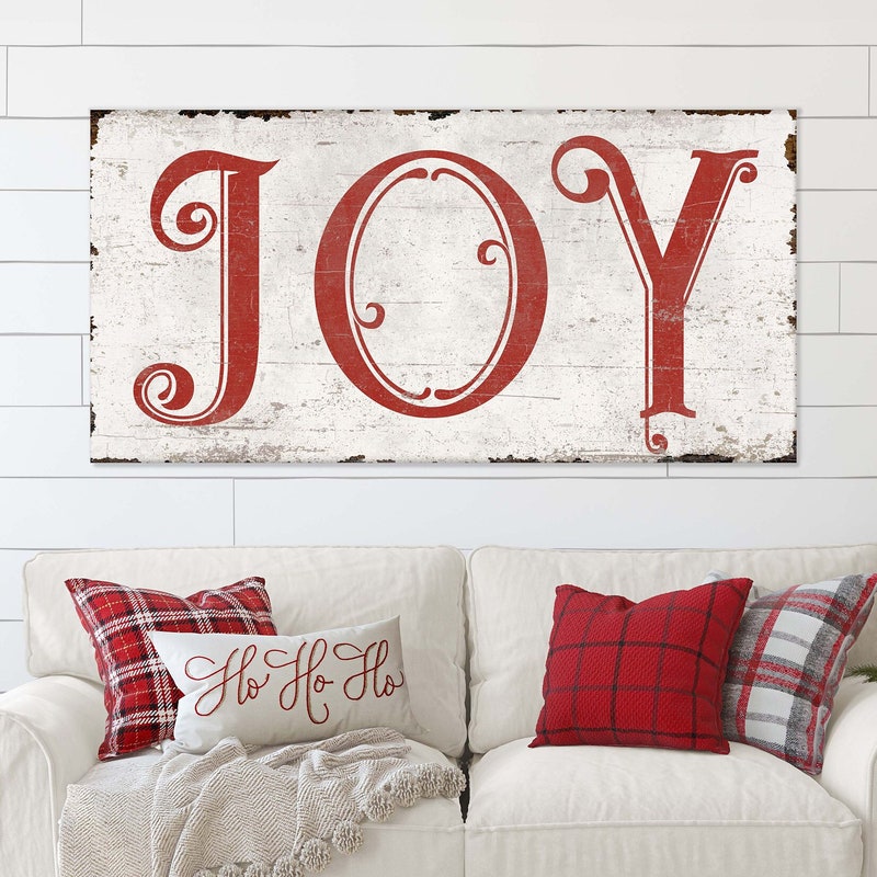 Large Outdoor Joy Signs - Etsy