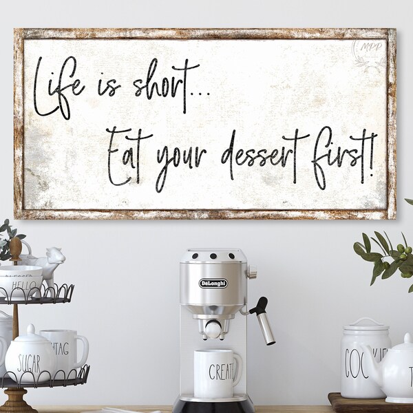 Eat Dessert First - Etsy