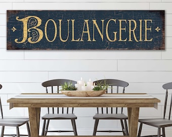 Boulangerie French Bakery Vintage Sign Handpainted Original Design ...