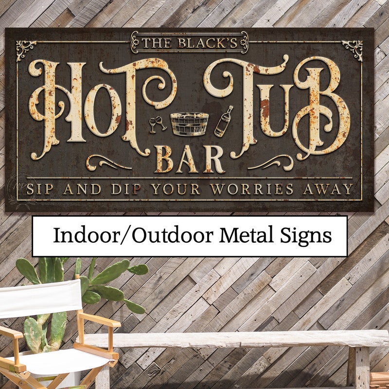 Rusted Metal Sign - Etsy