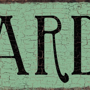 French Country Decor Yard Garden Sign INDOOR OUTDOOR METAL Sign Le ...