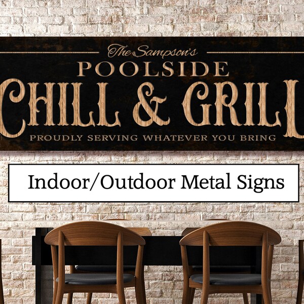 Large Outdoor Pool Wall Decor - Etsy