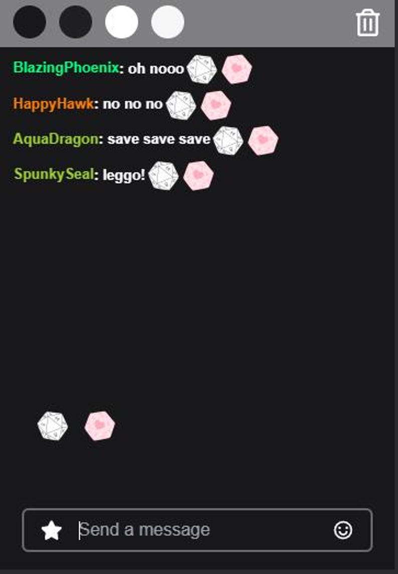 Animated Death Save D20 Emotes Bundle - Twitch, Discord, Youtube ...