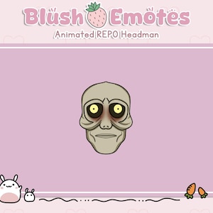 Animated REPO Headman Emote for Twitch & Discord | Funny Horror Gaming ...