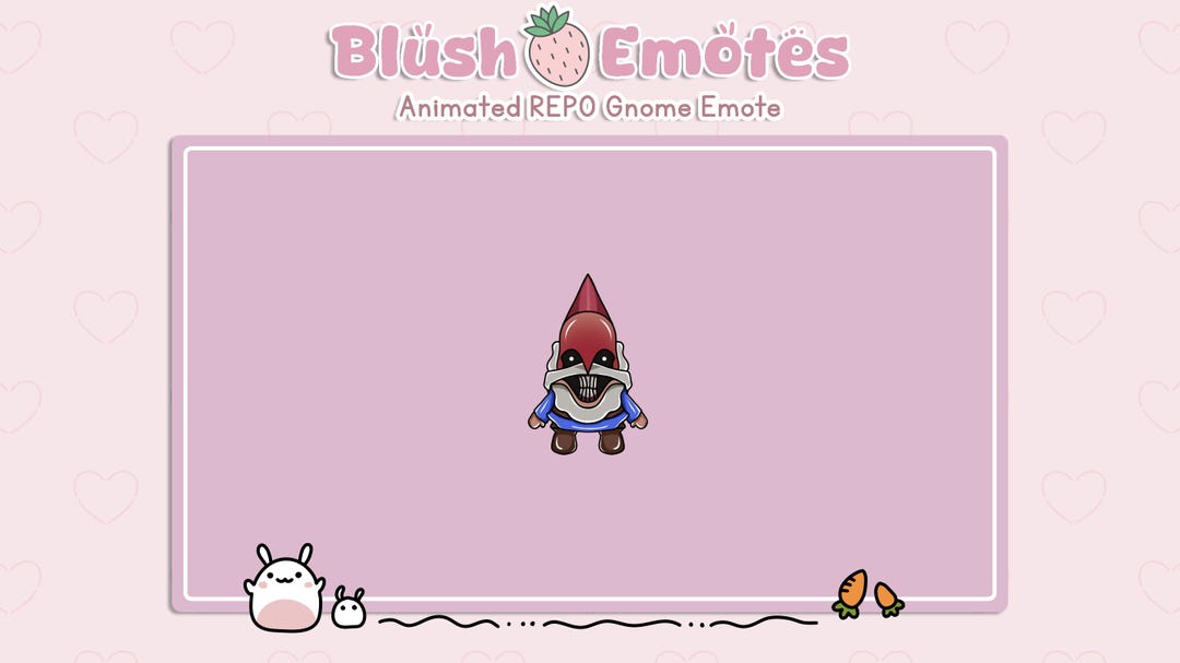 Animated REPO Gnome Emote - for Twitch, Discord, Youtube, Funny, Game ...