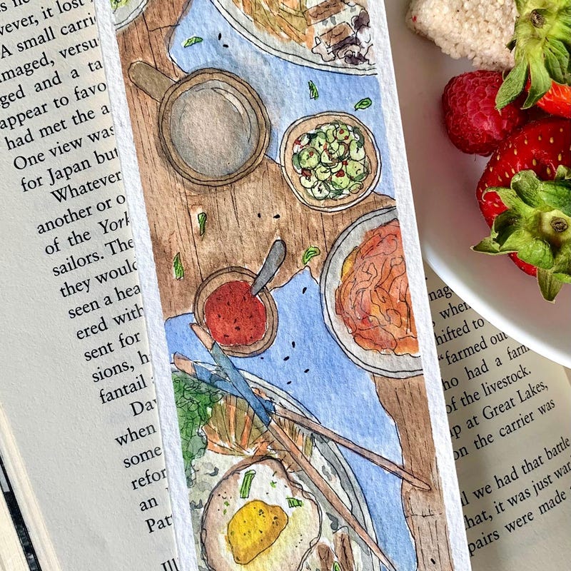 Asian Bookmarks - Etsy