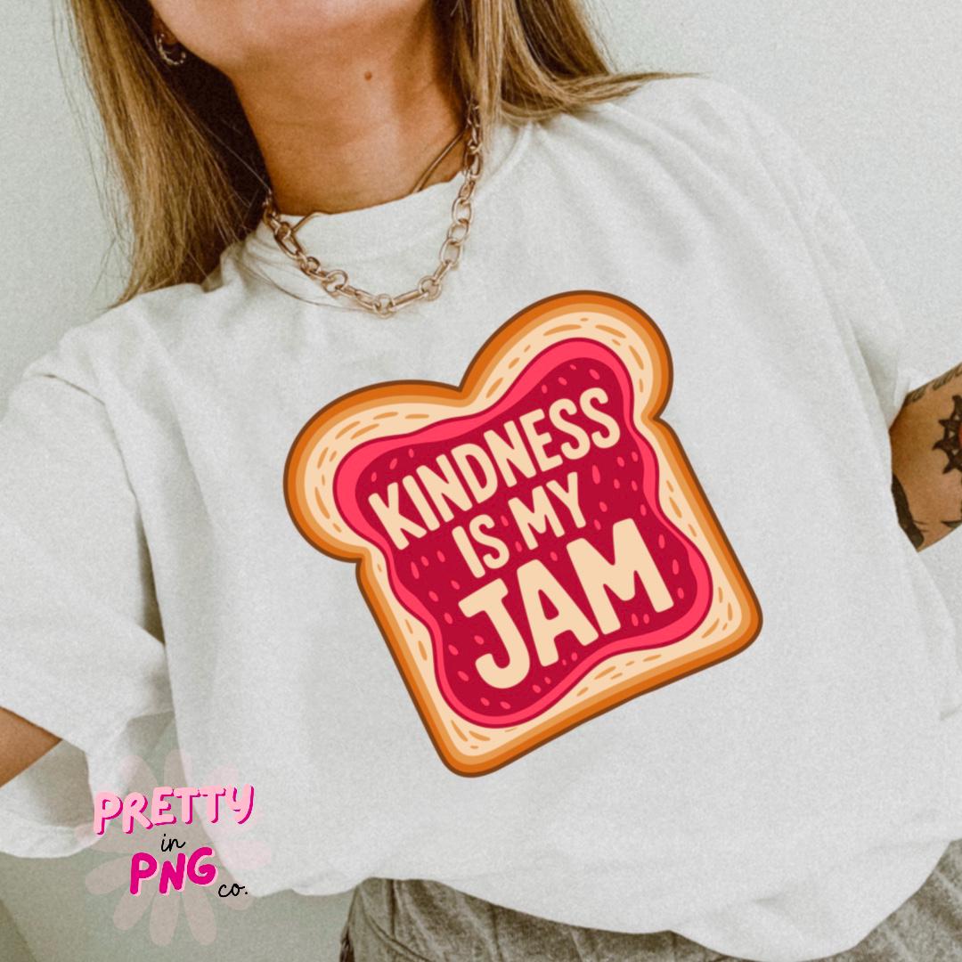 Kindness is My Jam Png | Trendy Sticker Png | Choose Kindness ...
