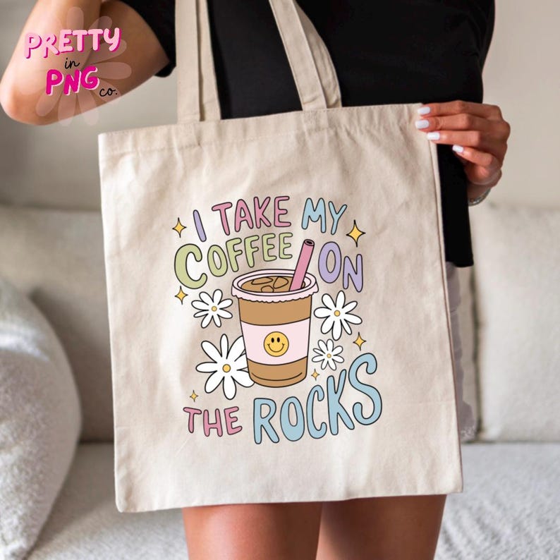 I Take My Coffee on the Rocks PNG | Trendy PNG | Popular PNG | Cute ...