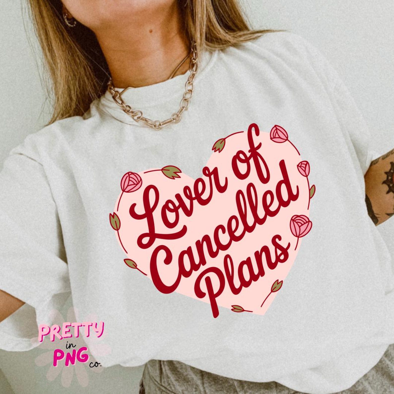 Lover of Canceled Plans PNG | Trendy Sticker Png | Funny Introvert Png ...