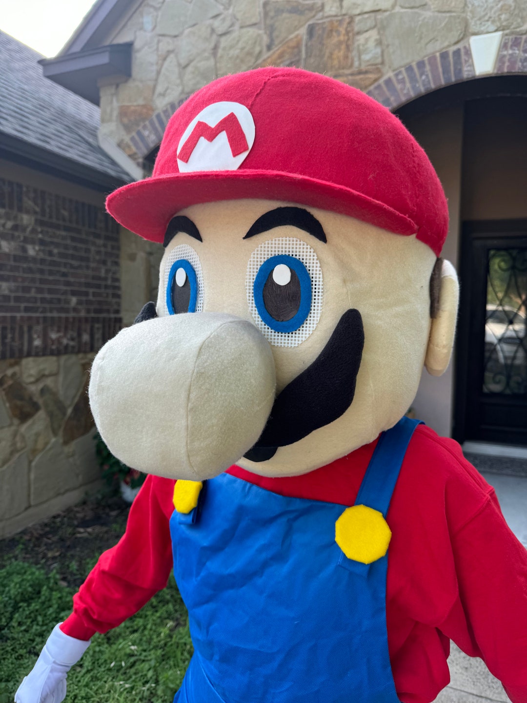 Custom Mario Mascot Costume for Adults (gently Worn) - Etsy