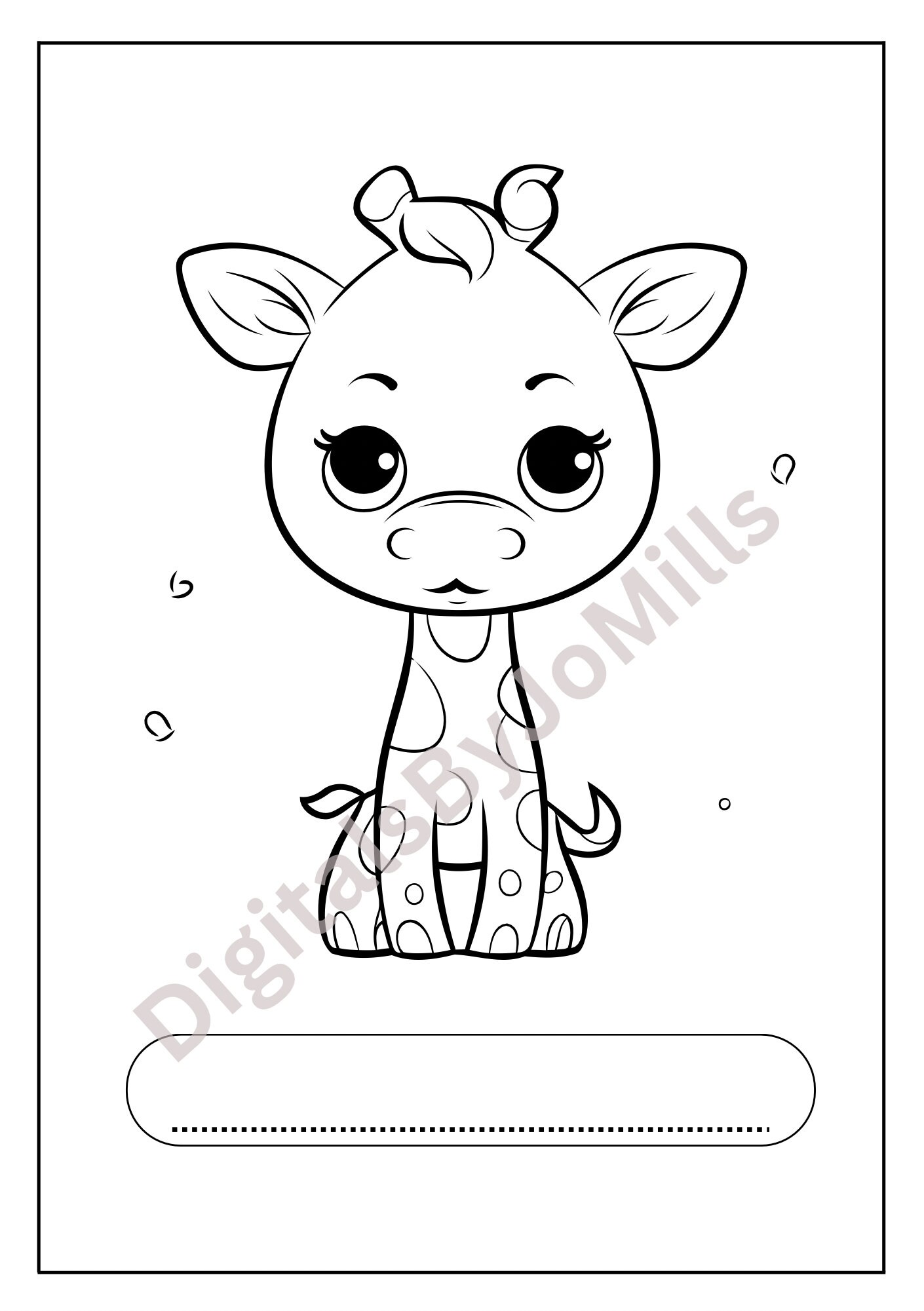 Printable Animal Coloring Book - Etsy