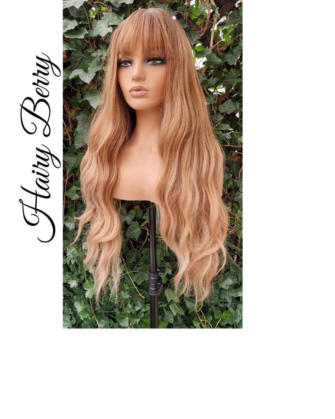 Belle Lace Wig, Calico Wig, Calic Wig, Wig With Bangs, Ombre Blonde Wig ...