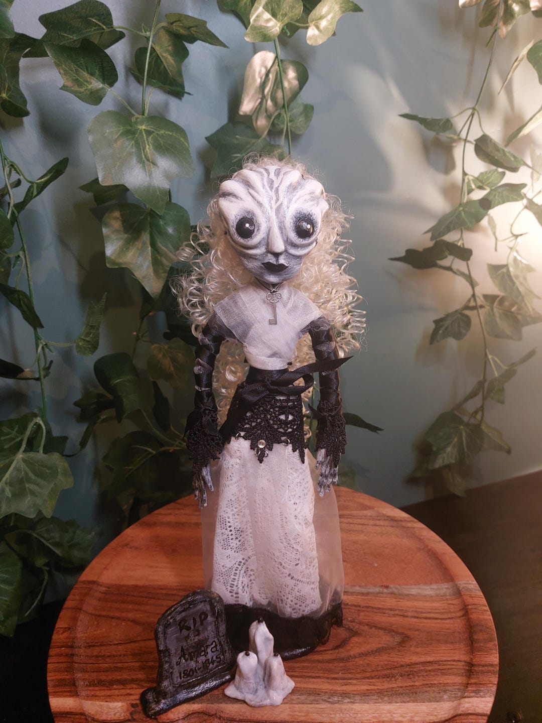 AMARA Weird Ghost Doll, Creepy Doll, Fantasy, Art Doll, OOAK, Horror ...