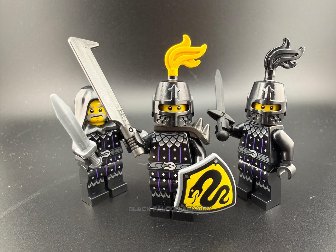 LEGO Minifigures - Castle Snake Knight Lot - 100% Genuine Lego ...