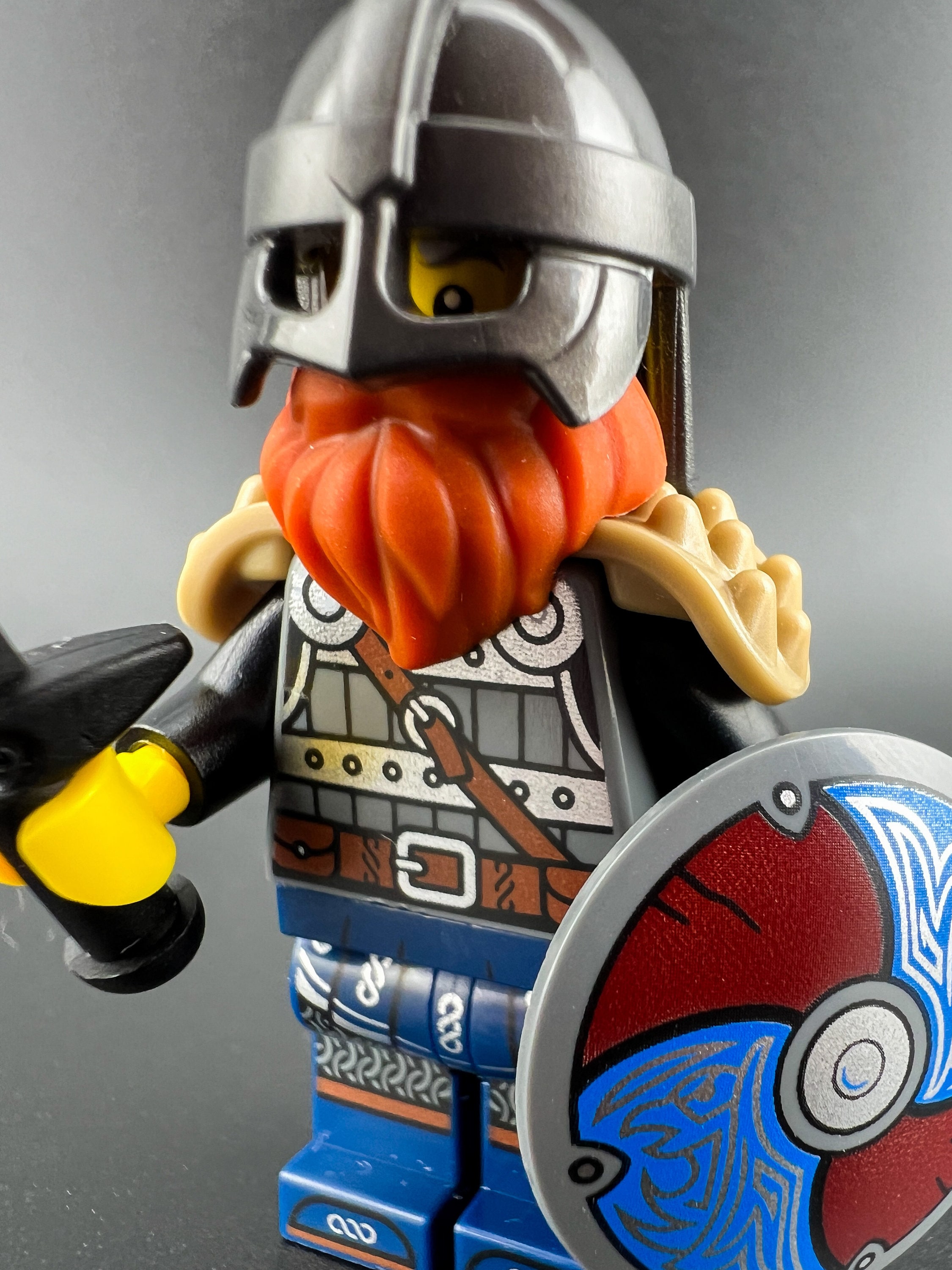 LEGO Viking Minifigure Genuine LEGO Black Falcon Minifigures LEGO ...