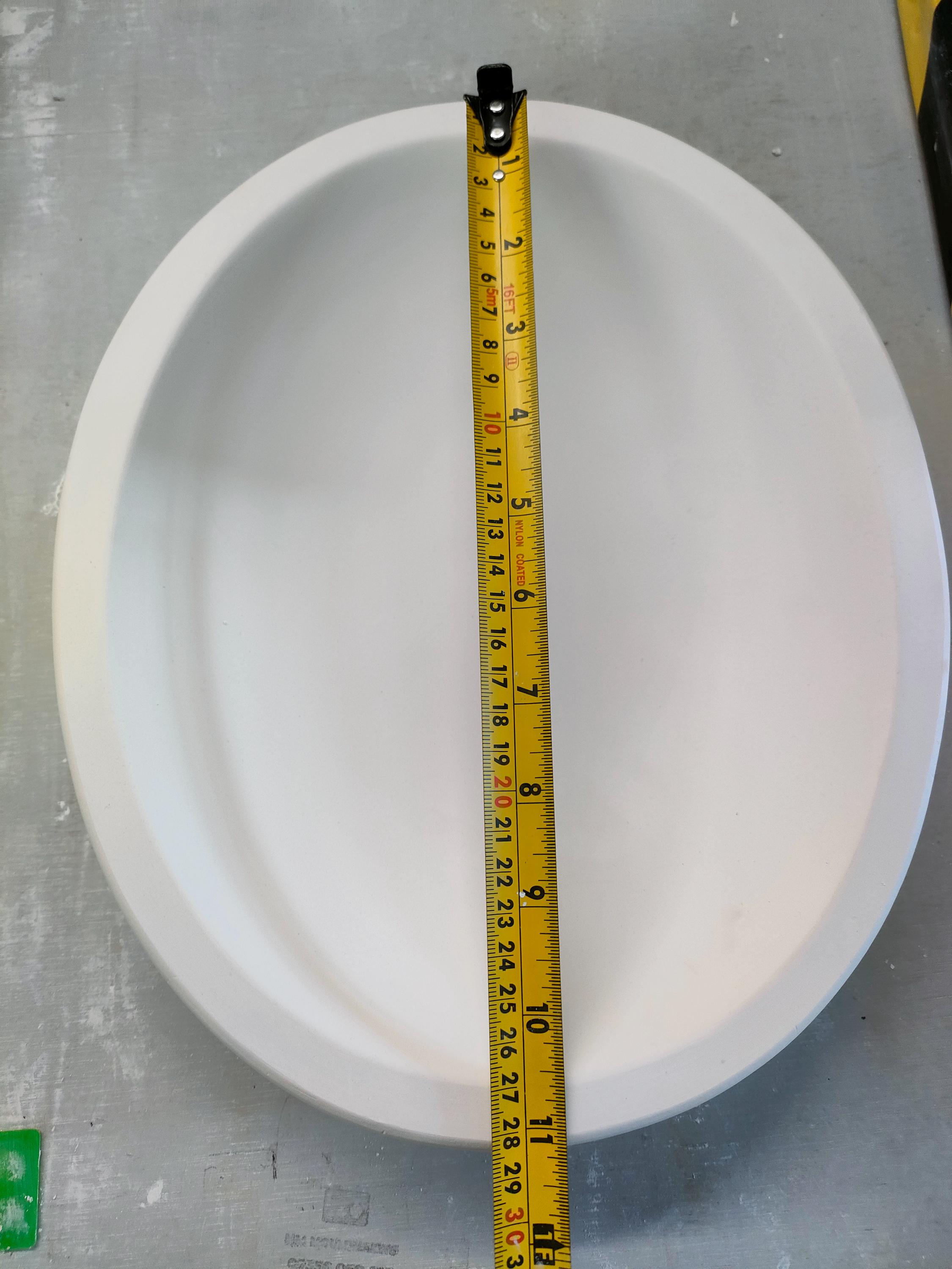 Large Oval Slump Mould. - Etsy